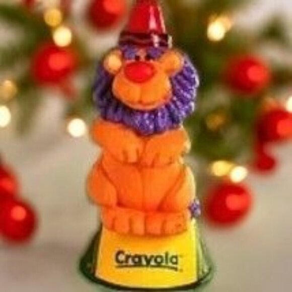 Hallmark | Holiday | Vintage Hallmark Ornament King Of The Ring Crayola ...